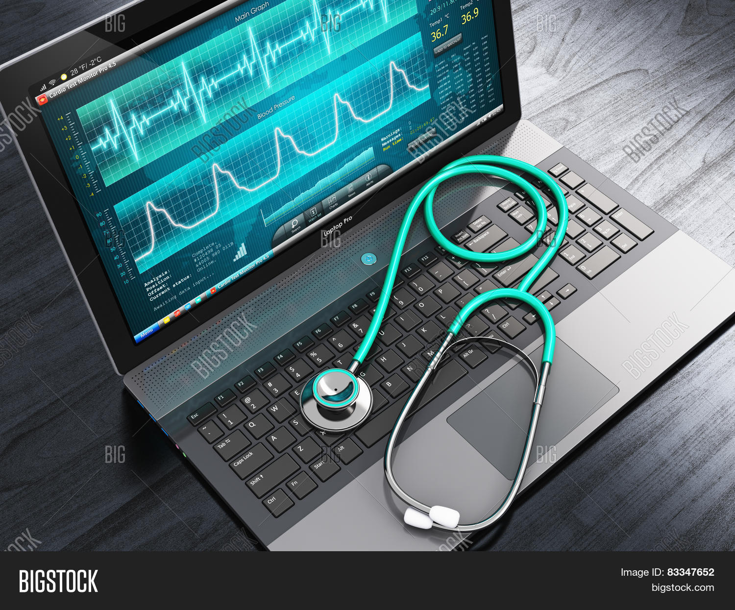 Laptop Medical Image & Photo (Free Trial) | Bigstock