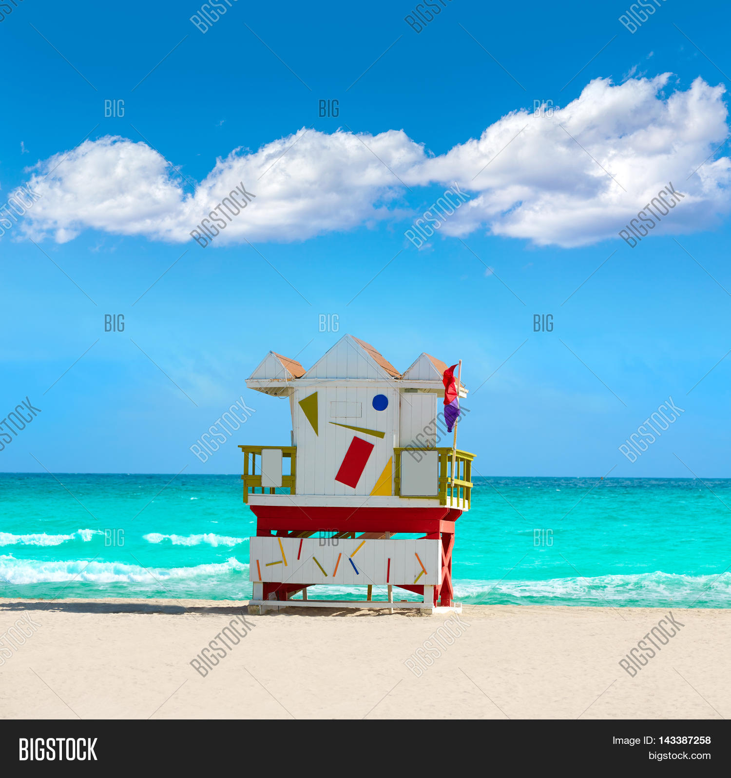 Miami Beach Baywatch Image & Photo (Free Trial) | Bigstock