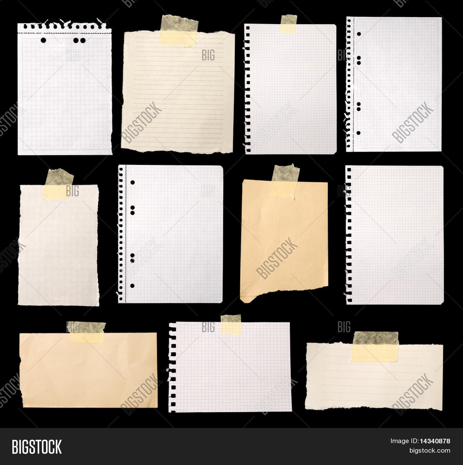 Pieces Paper Ready Image & Photo (Free Trial) | Bigstock