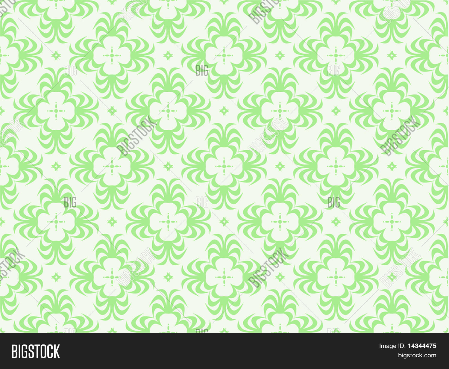 Retro Green Wallpaper Image & Photo (Free Trial) | Bigstock