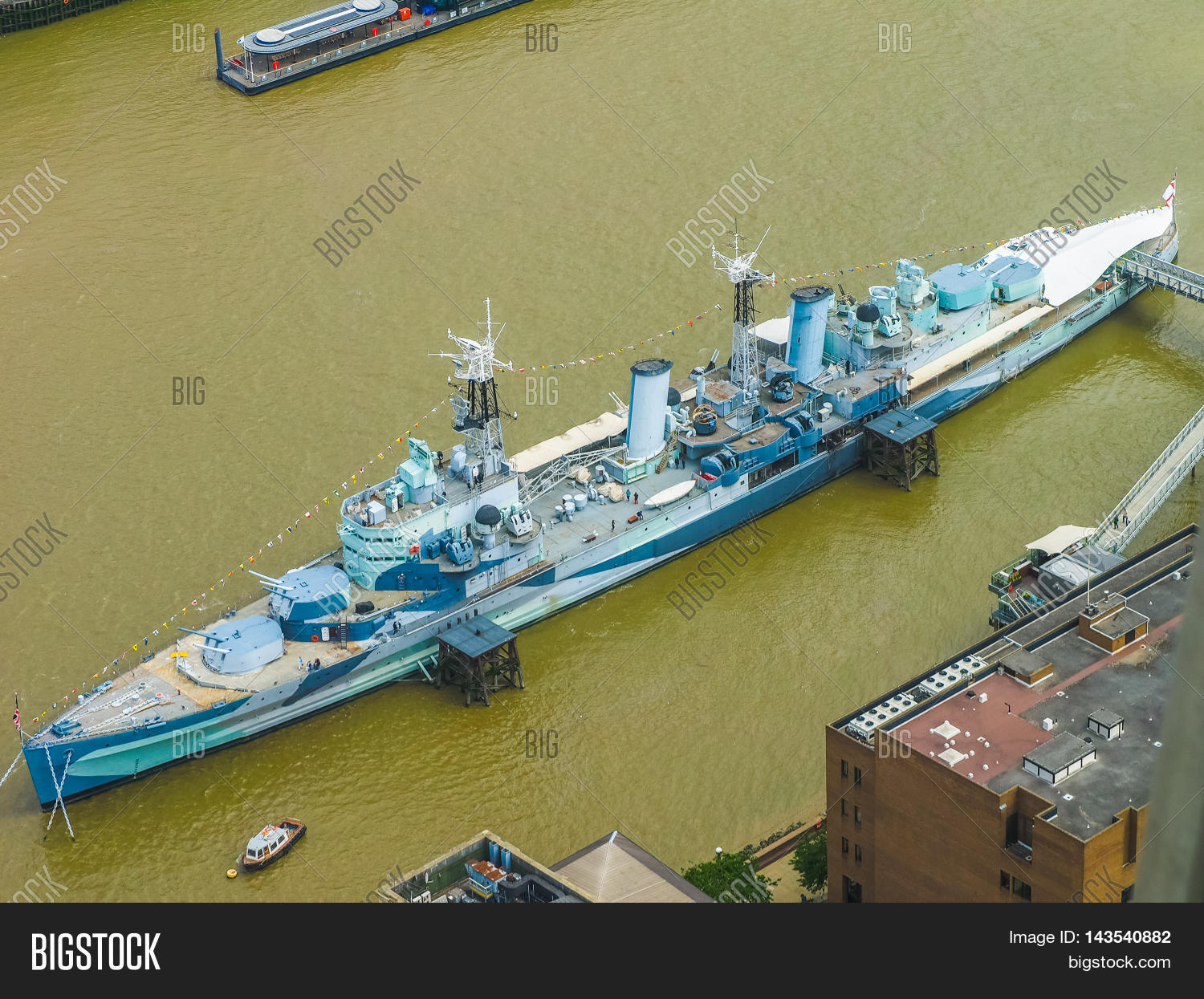 Hms Belfast London ( Image & Photo (Free Trial) | Bigstock