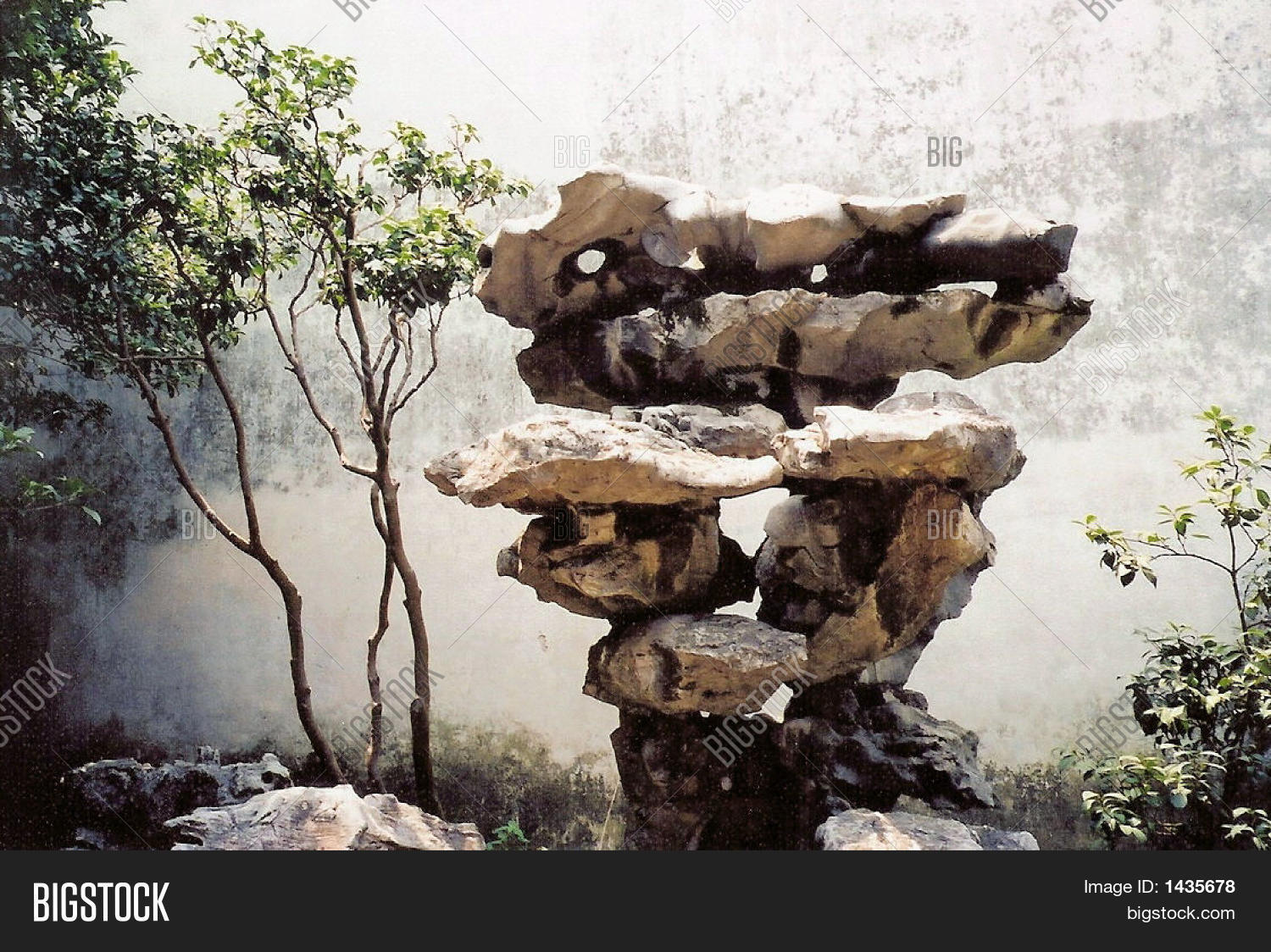 Rocks Chinese Garden Image & Photo (Free Trial) | Bigstock