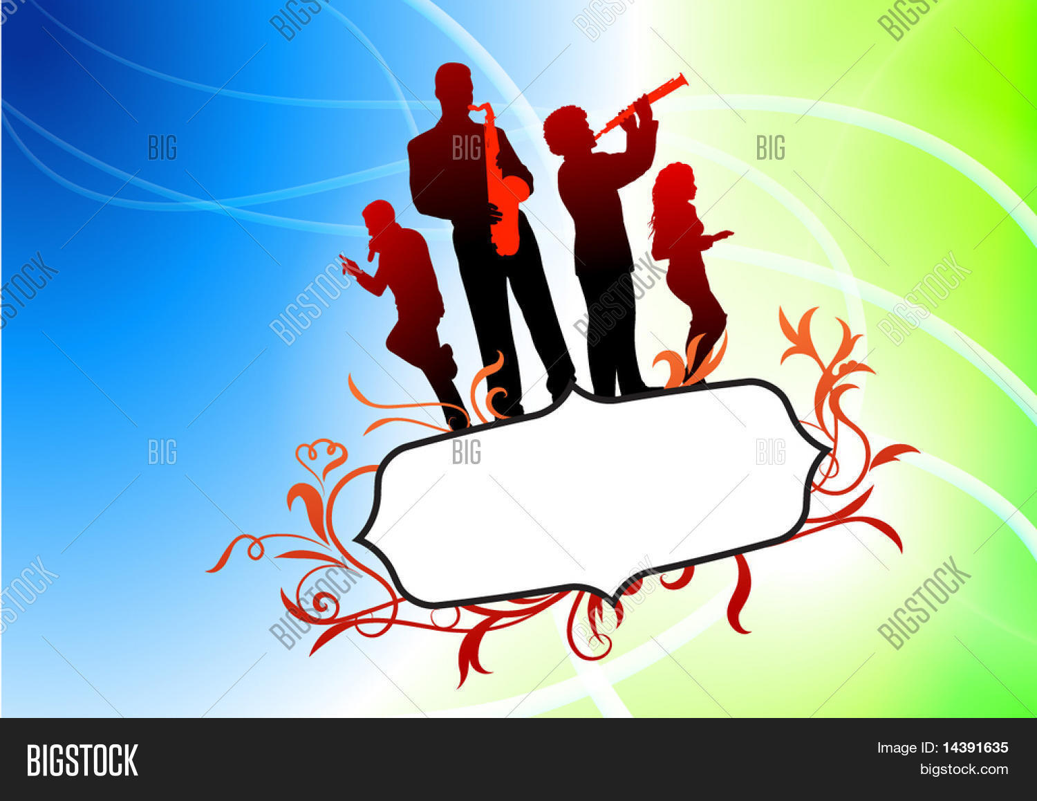 Live Music Band On Vector & Photo (Free Trial) | Bigstock