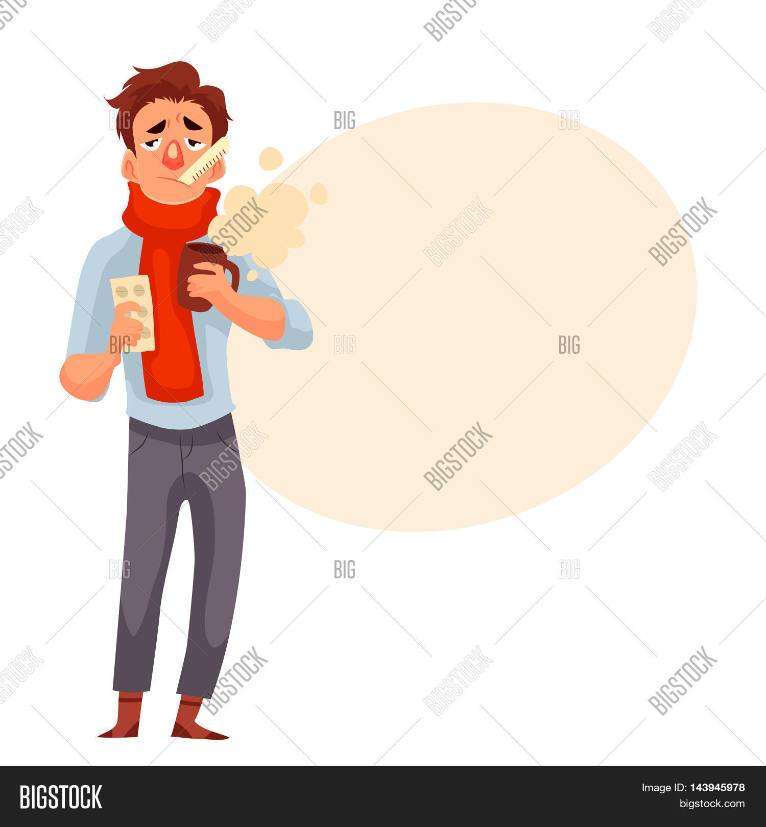 Young Man Having Cold Image & Photo (Free Trial) | Bigstock