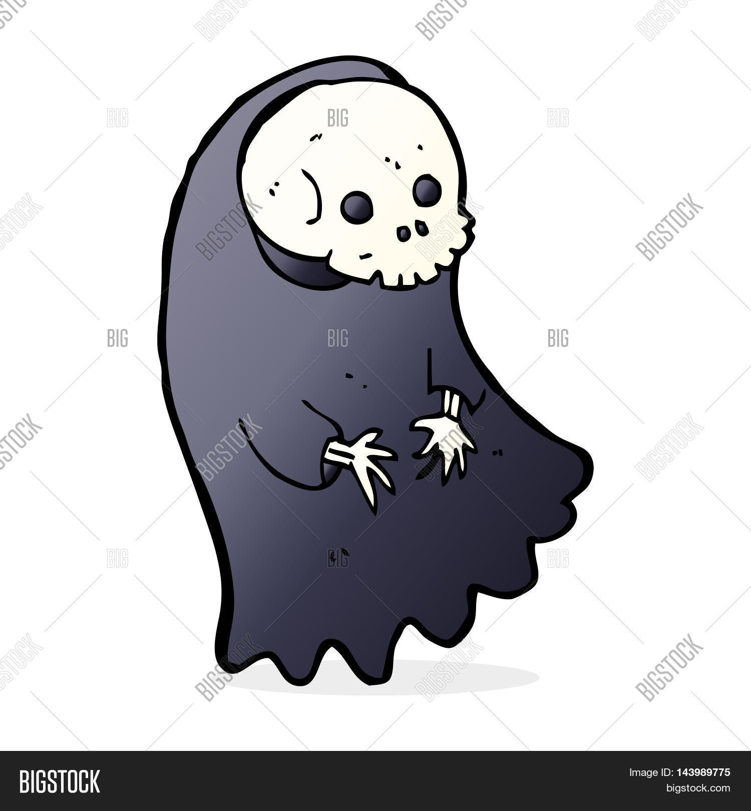 Cartoon Spooky Ghoul Image & Photo (Free Trial) | Bigstock