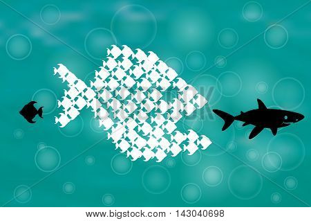 Teamwork Concept Vector & Photo (Free Trial) | Bigstock
