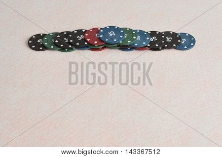 Poker Chips Forming Image & Photo (Free Trial) | Bigstock