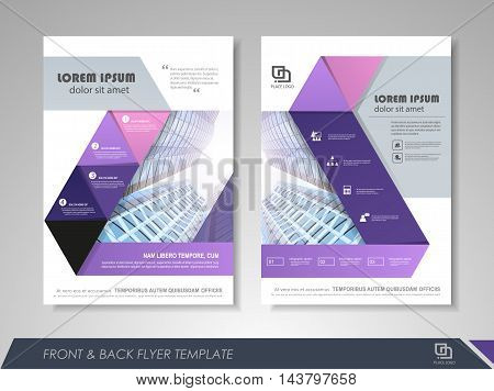 Front Back Page Vector & Photo (Free Trial) | Bigstock