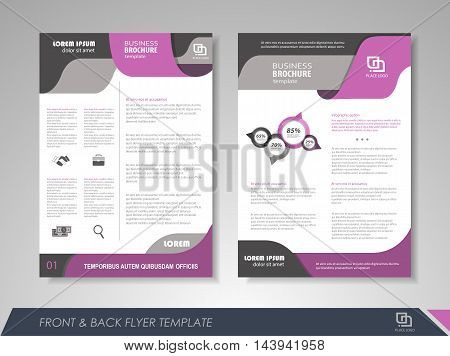 Front Back Page Vector & Photo (Free Trial) | Bigstock