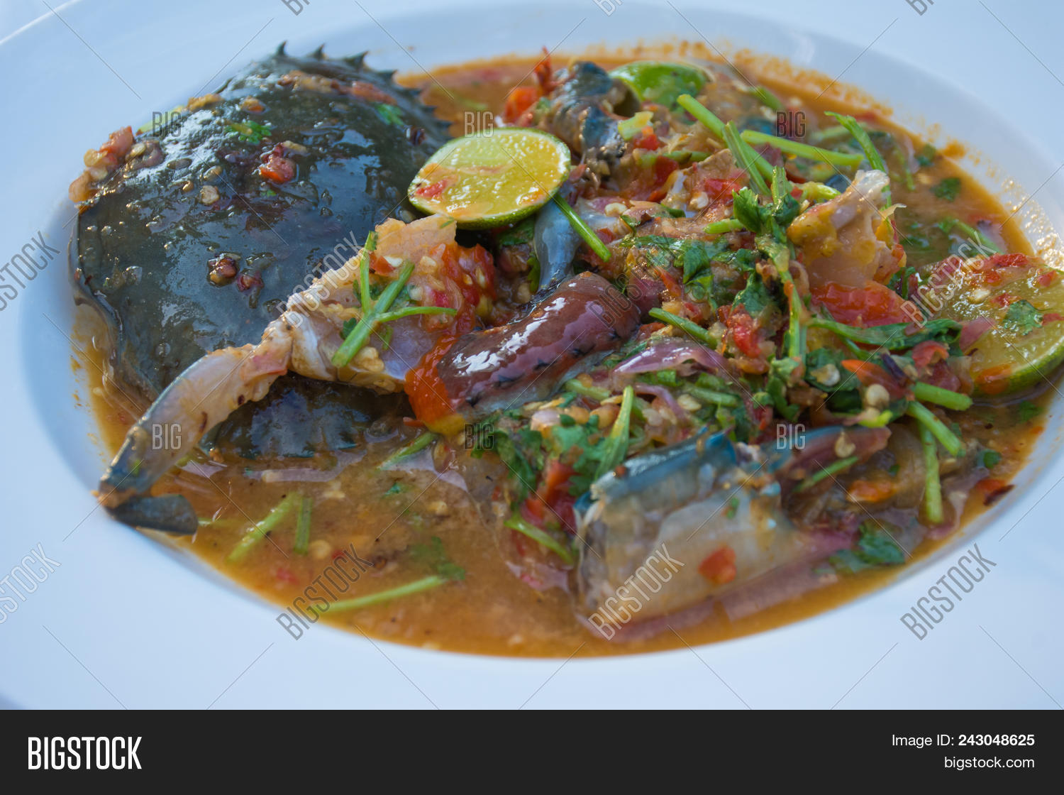 Rawfood Fresh Roe Crab Image & Photo (Free Trial) | Bigstock