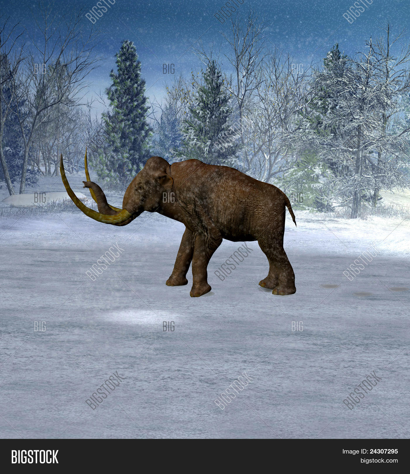 Mammoth Landscape Ice Image & Photo (Free Trial) | Bigstock