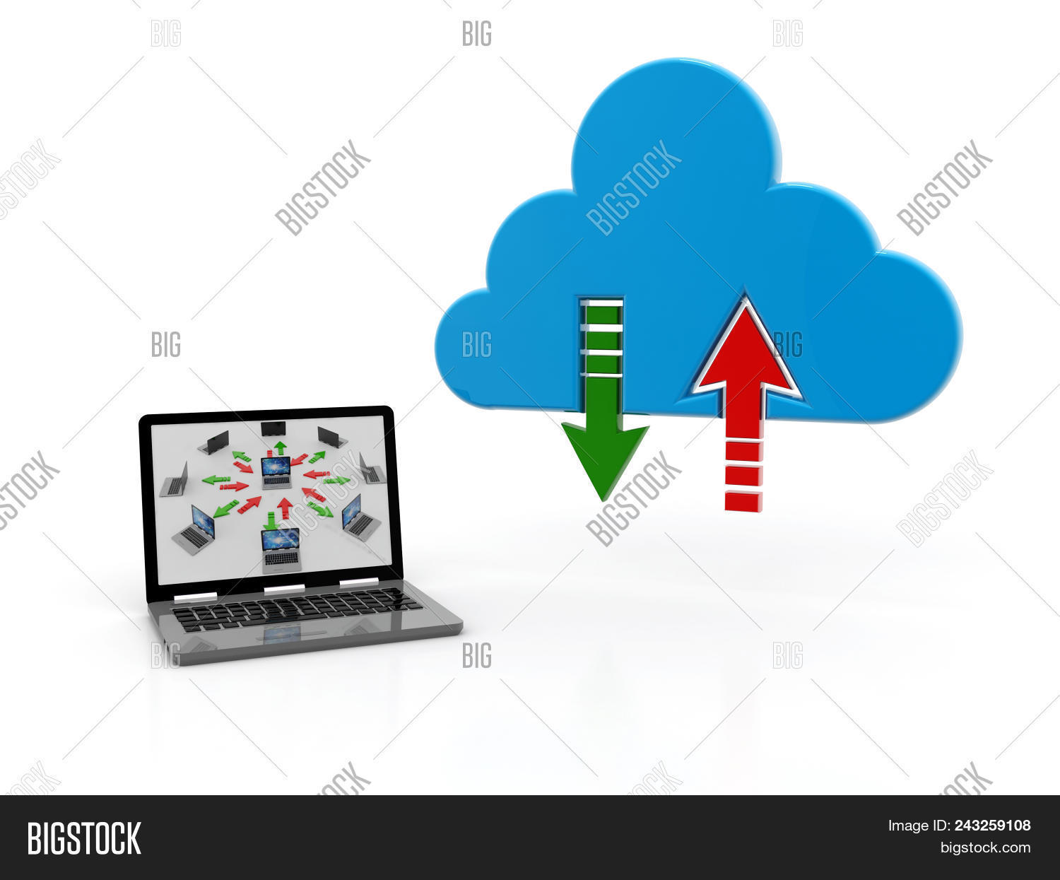 3d Rendering Cloud Image & Photo (Free Trial) | Bigstock