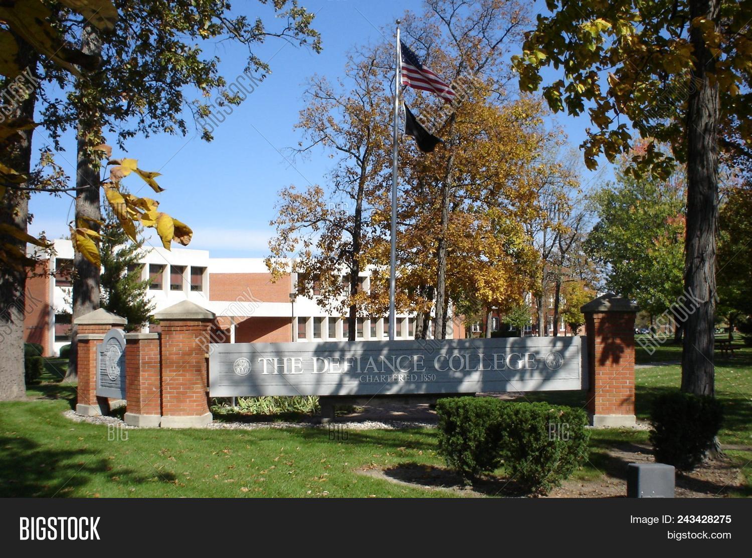 Defiance College Sign Image & Photo (Free Trial) | Bigstock