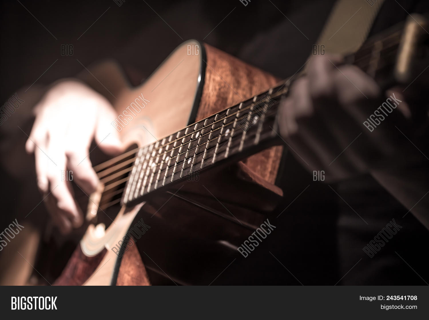 Man Playing Acoustic Image & Photo (Free Trial) | Bigstock