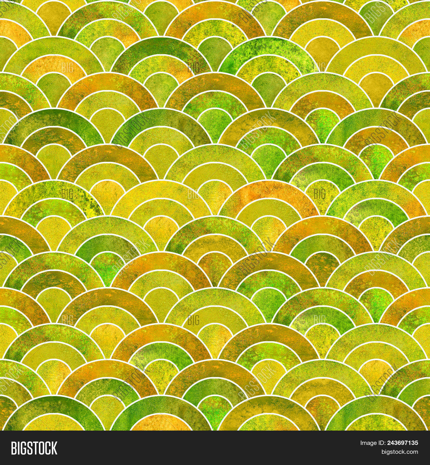 Fish Scale Ocean Wave Image & Photo (Free Trial) | Bigstock