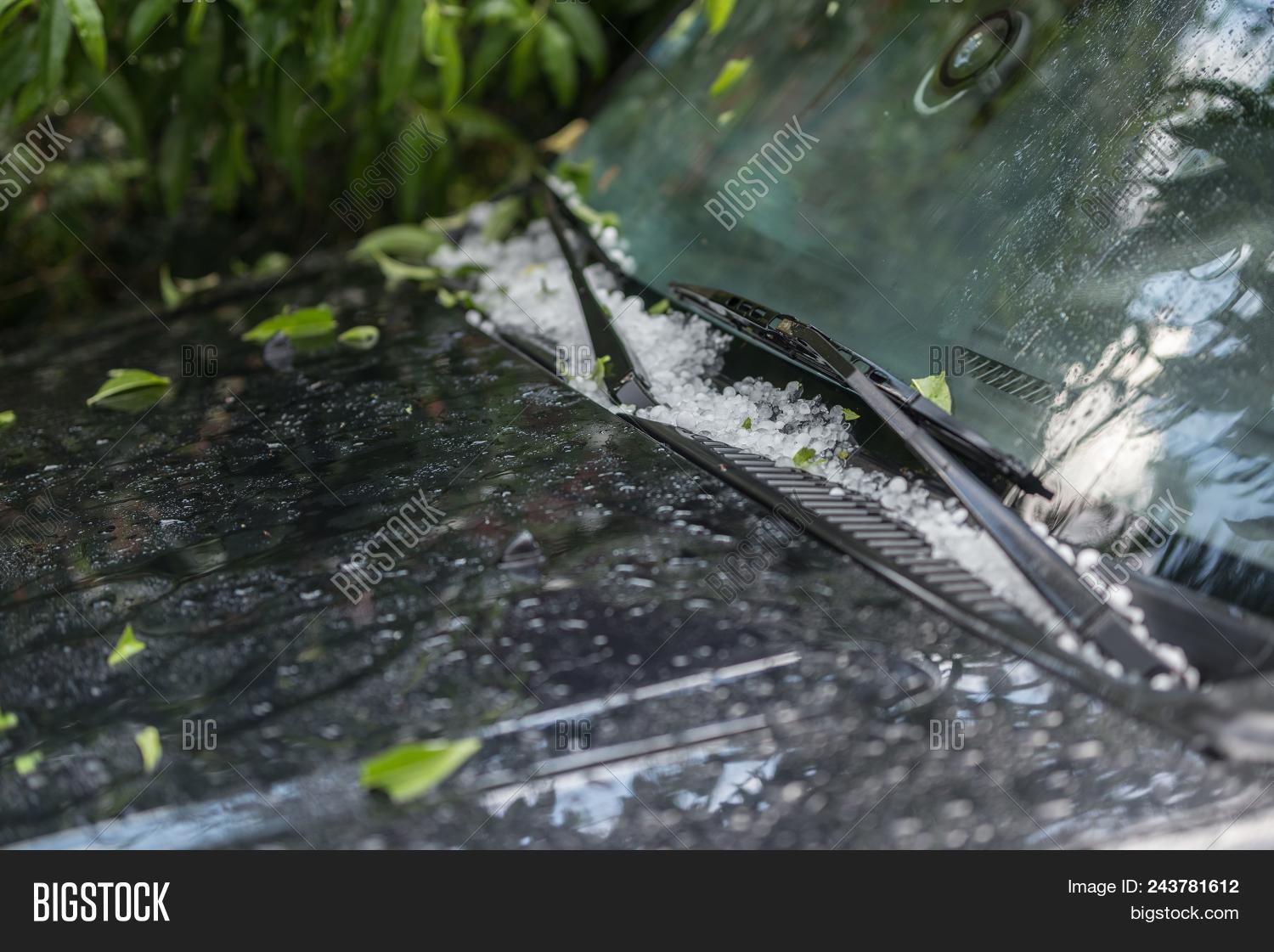 Large Hail Ice Balls Image & Photo (Free Trial) | Bigstock