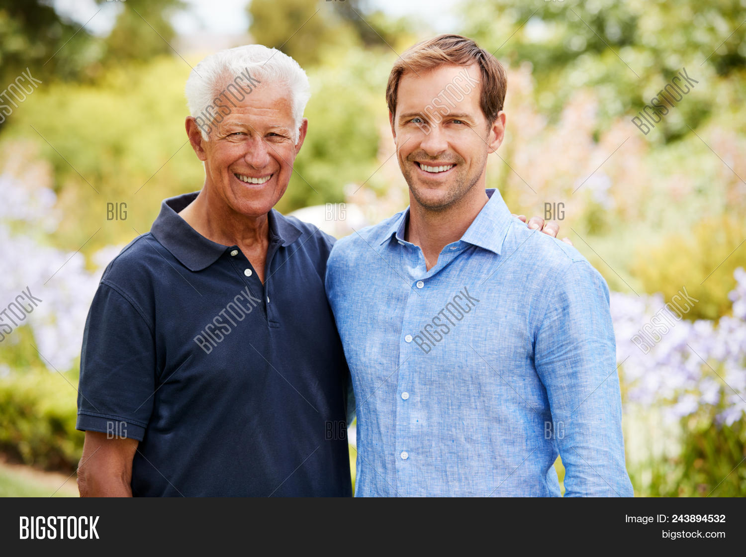Portrait Senior Father Image & Photo (Free Trial) | Bigstock