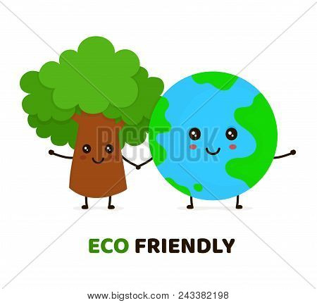 Happy Cute Smiling Vector & Photo (Free Trial) | Bigstock