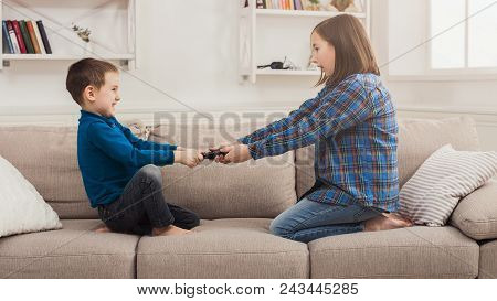 Siblings Fighting Over Image & Photo (Free Trial) | Bigstock