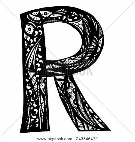 Letter R Style Vector & Photo (Free Trial) | Bigstock