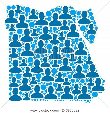 Population Egypt Map Vector & Photo (Free Trial) | Bigstock