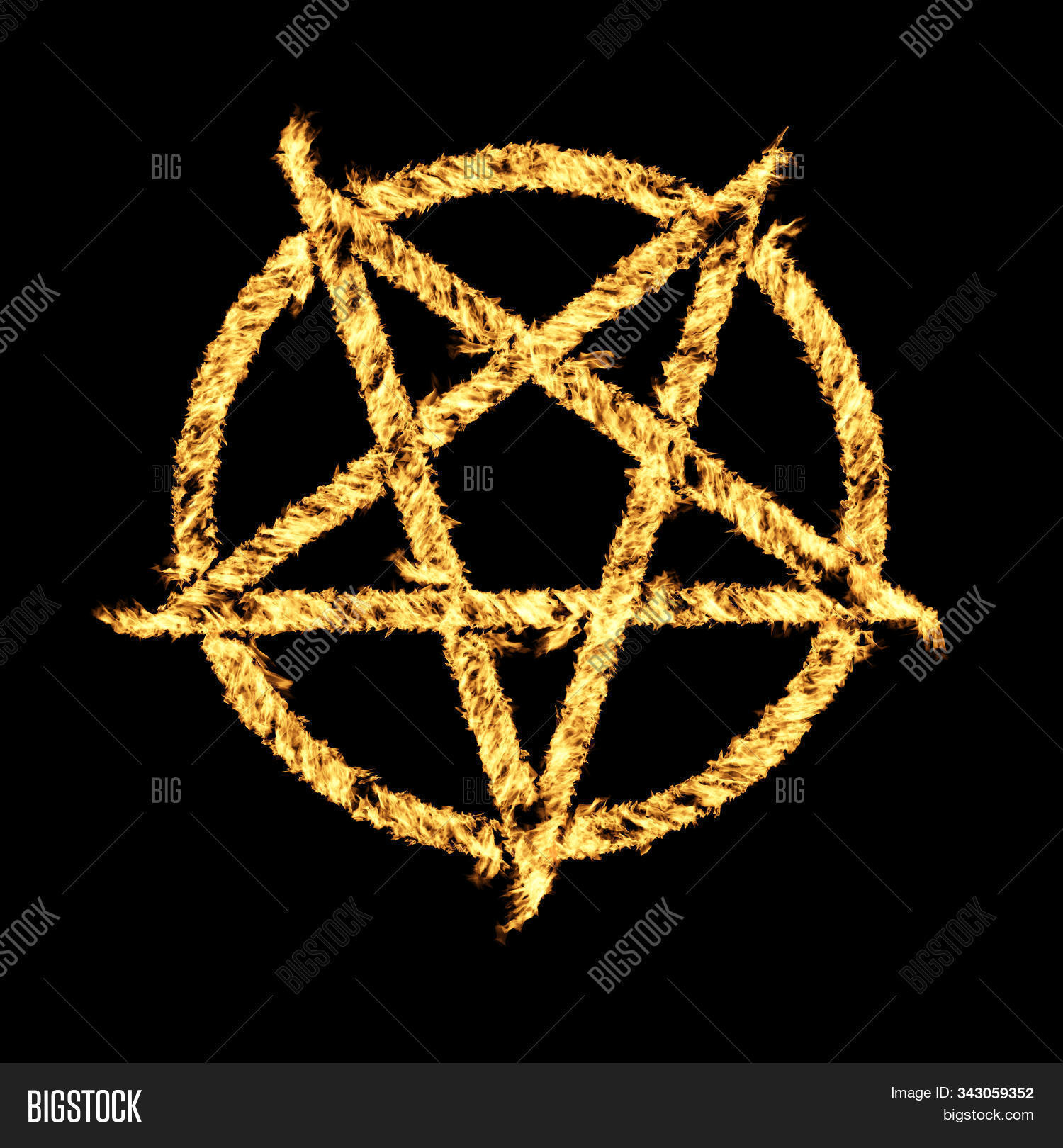 Burning Flames Effect Image & Photo (Free Trial) | Bigstock