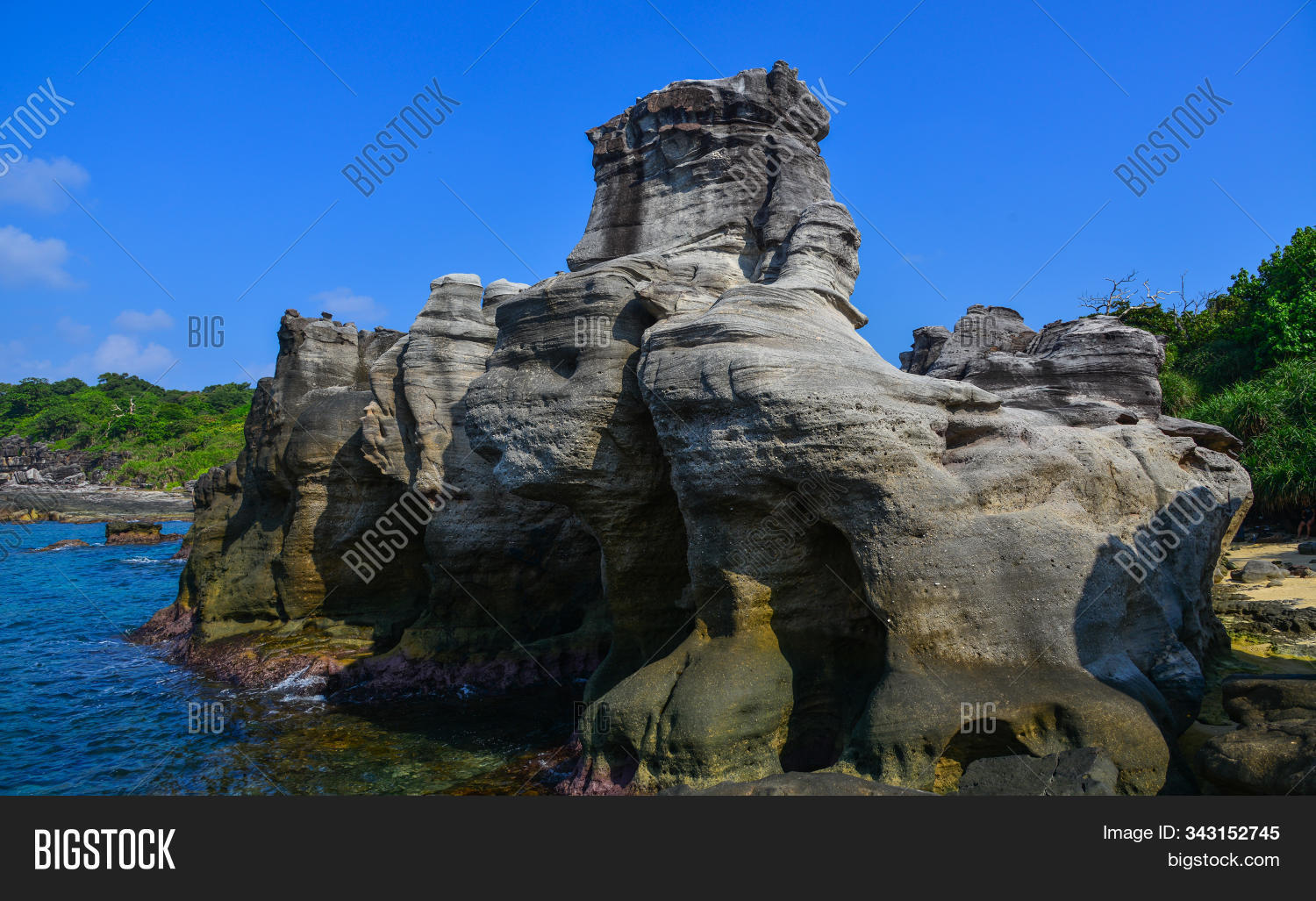 Rocks On Sea Sunny Day Image & Photo (Free Trial) | Bigstock