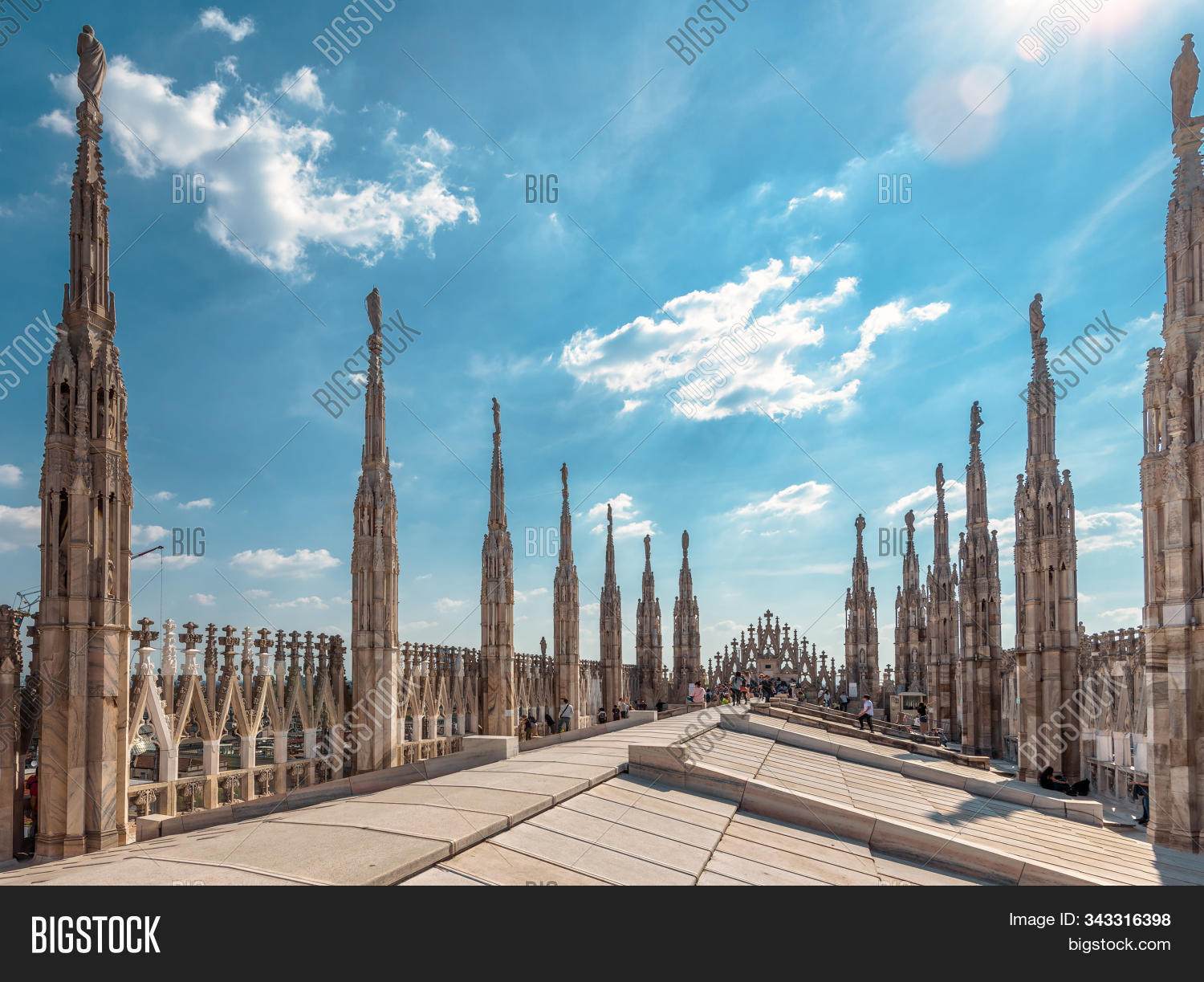 Milan Cathedral Rooftop