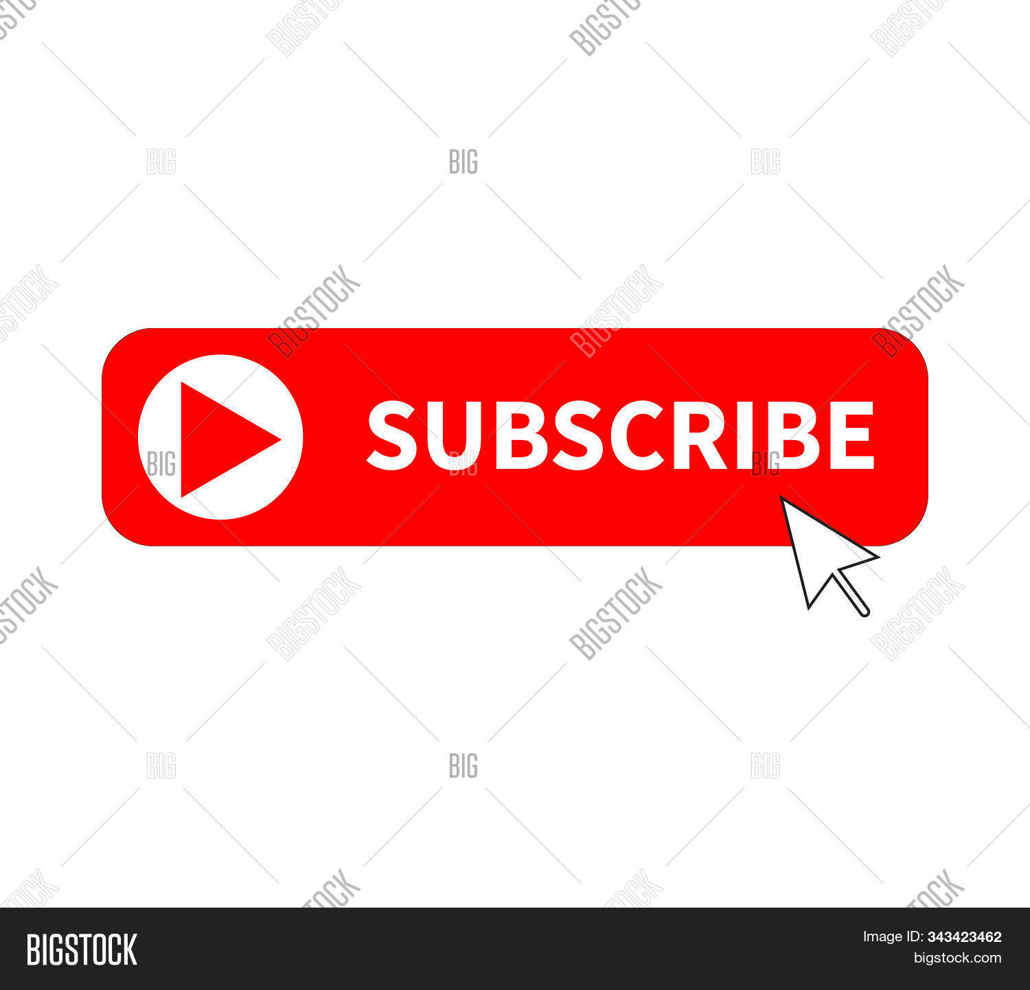 Subscribe Button Icon Image & Photo (Free Trial) | Bigstock