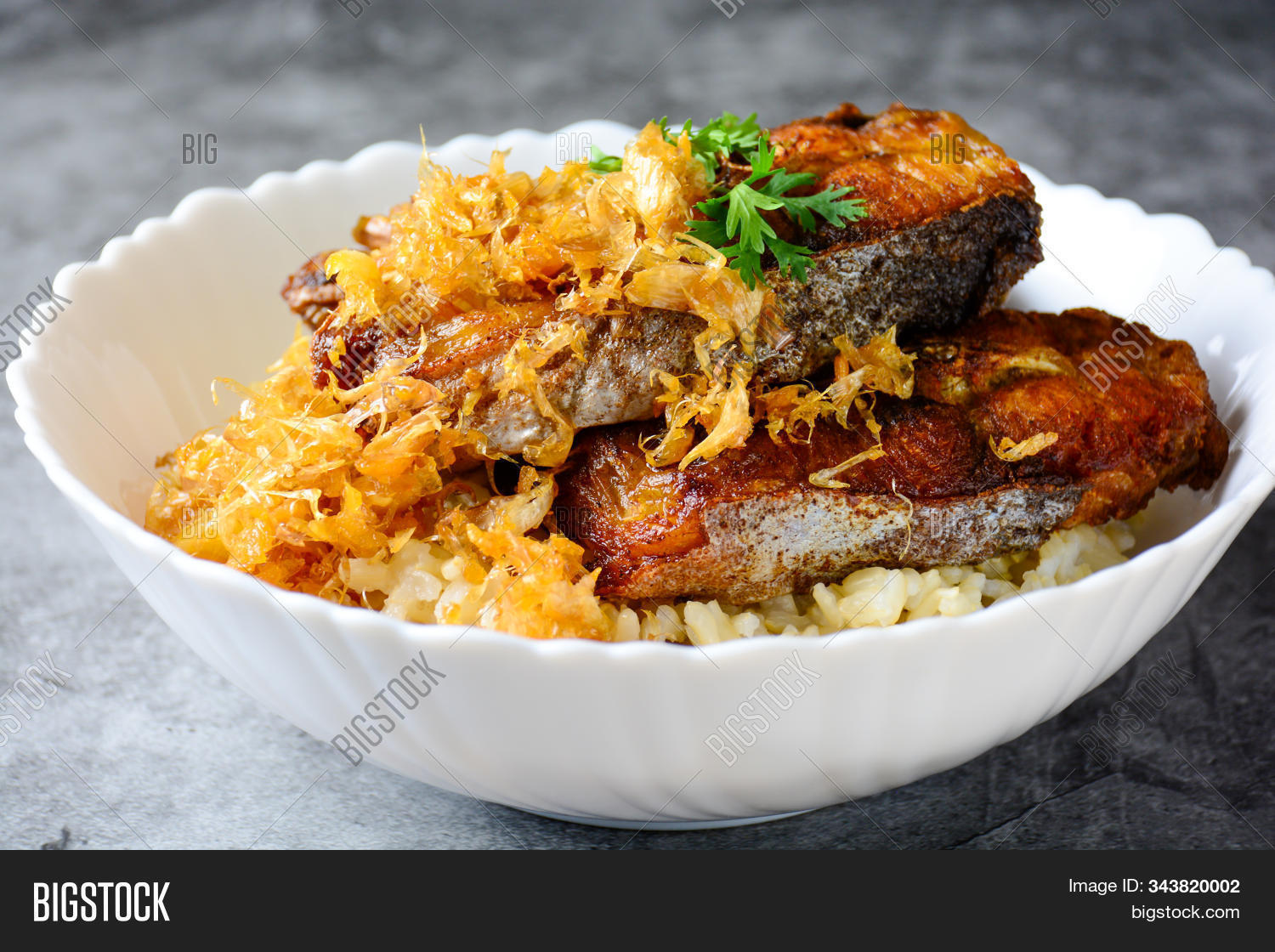 Deep Fried Sliced Image & Photo (Free Trial) | Bigstock