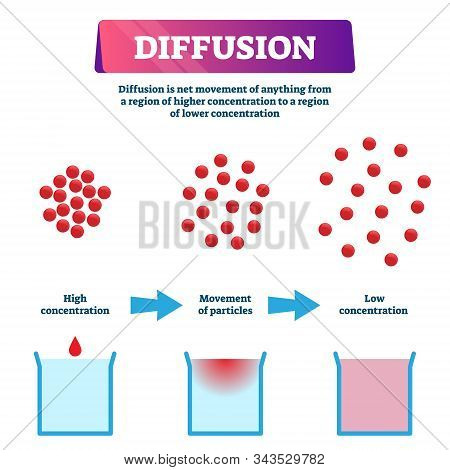 Diffusion Vector Vector & Photo (Free Trial) | Bigstock