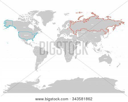 United States Russia Vector & Photo (Free Trial) | Bigstock