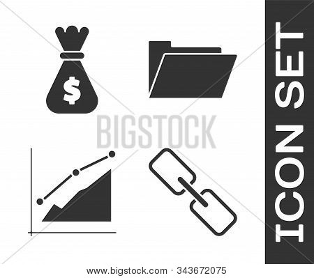 Set Chain Link, Money Vector & Photo (Free Trial) | Bigstock