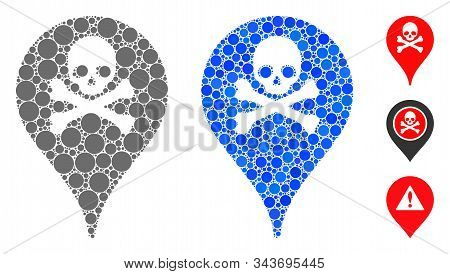 Danger Zone Map Vector & Photo (Free Trial) | Bigstock