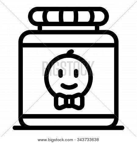 Baby Food Jar Icon. Vector & Photo (Free Trial) | Bigstock