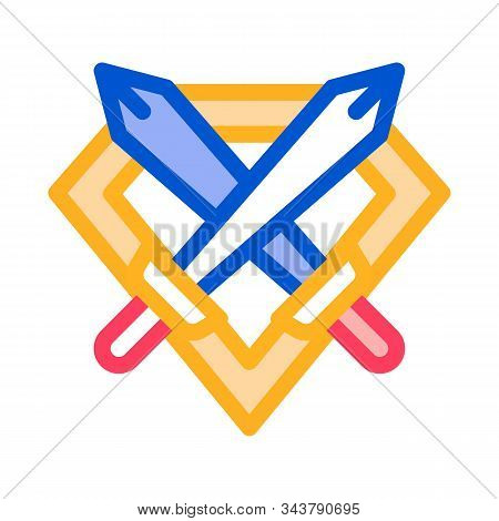 Emblem Defender Icon Vector & Photo (Free Trial) | Bigstock
