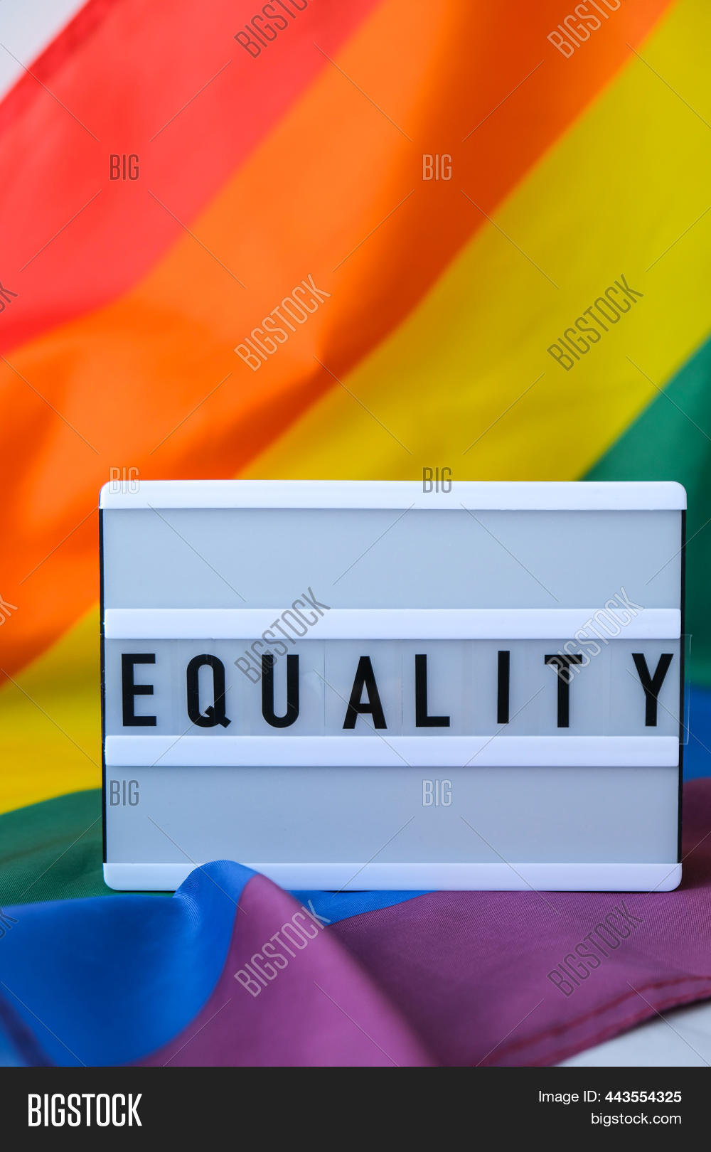 Rainbow Flag Lightbox Image & Photo (Free Trial) | Bigstock