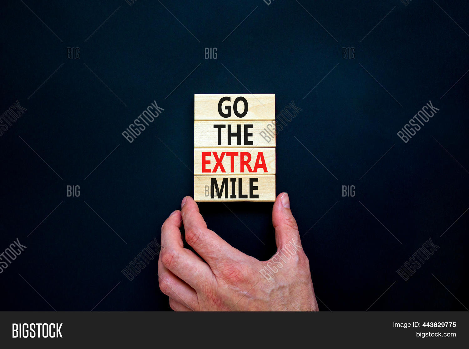 Go Extra Mile Symbol. Image & Photo (Free Trial) | Bigstock