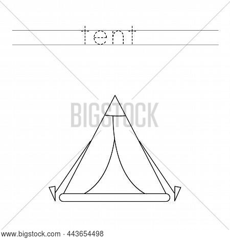 Trace Letters Color Vector & Photo (Free Trial) | Bigstock