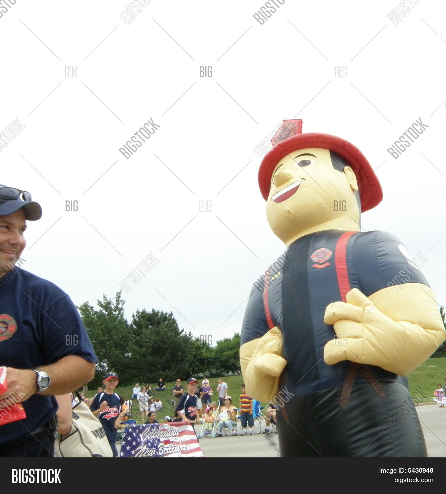 Fireman Mascot Image & Photo (Free Trial) | Bigstock