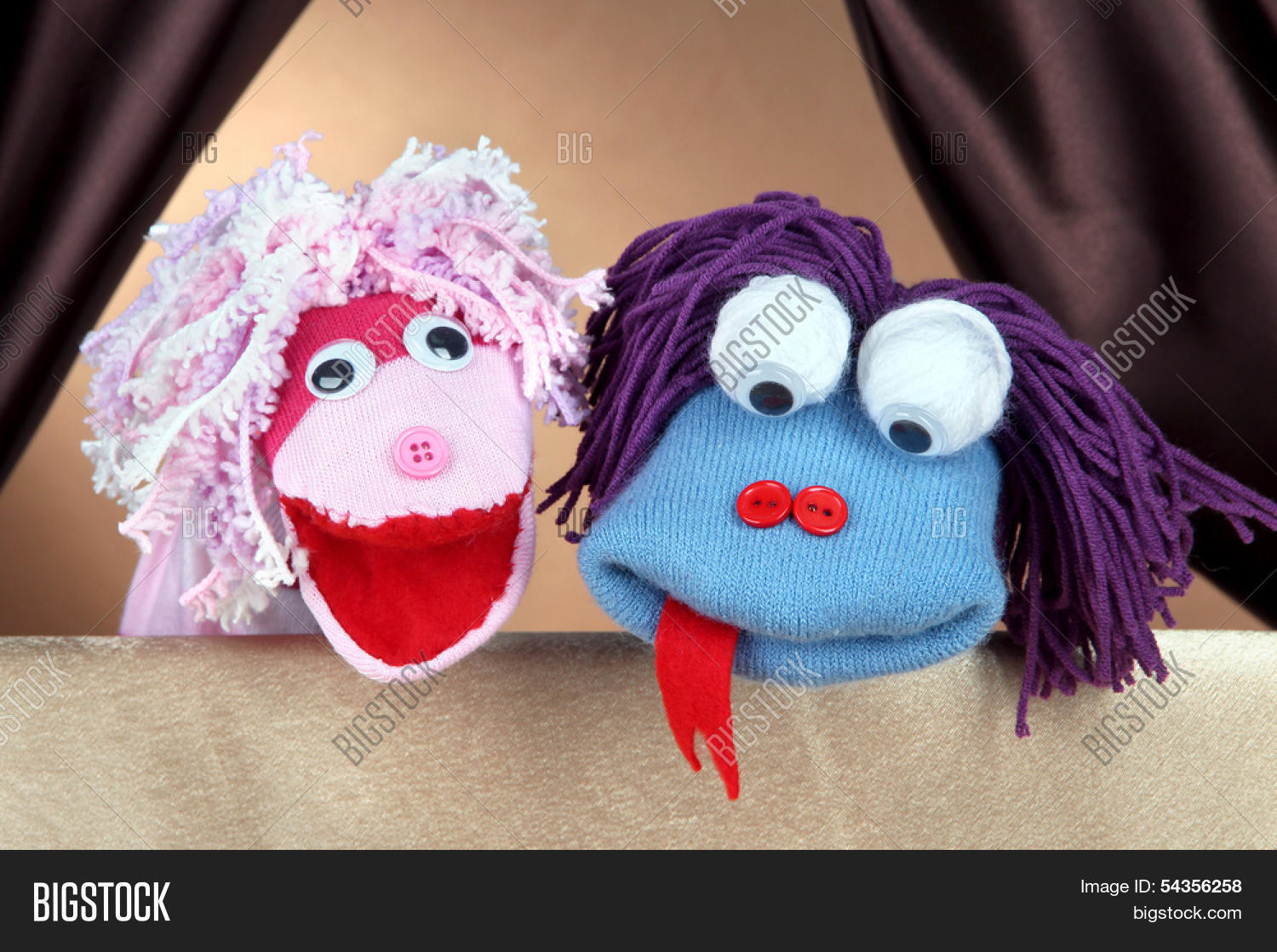 Puppet Show On Brown Image & Photo (Free Trial) | Bigstock