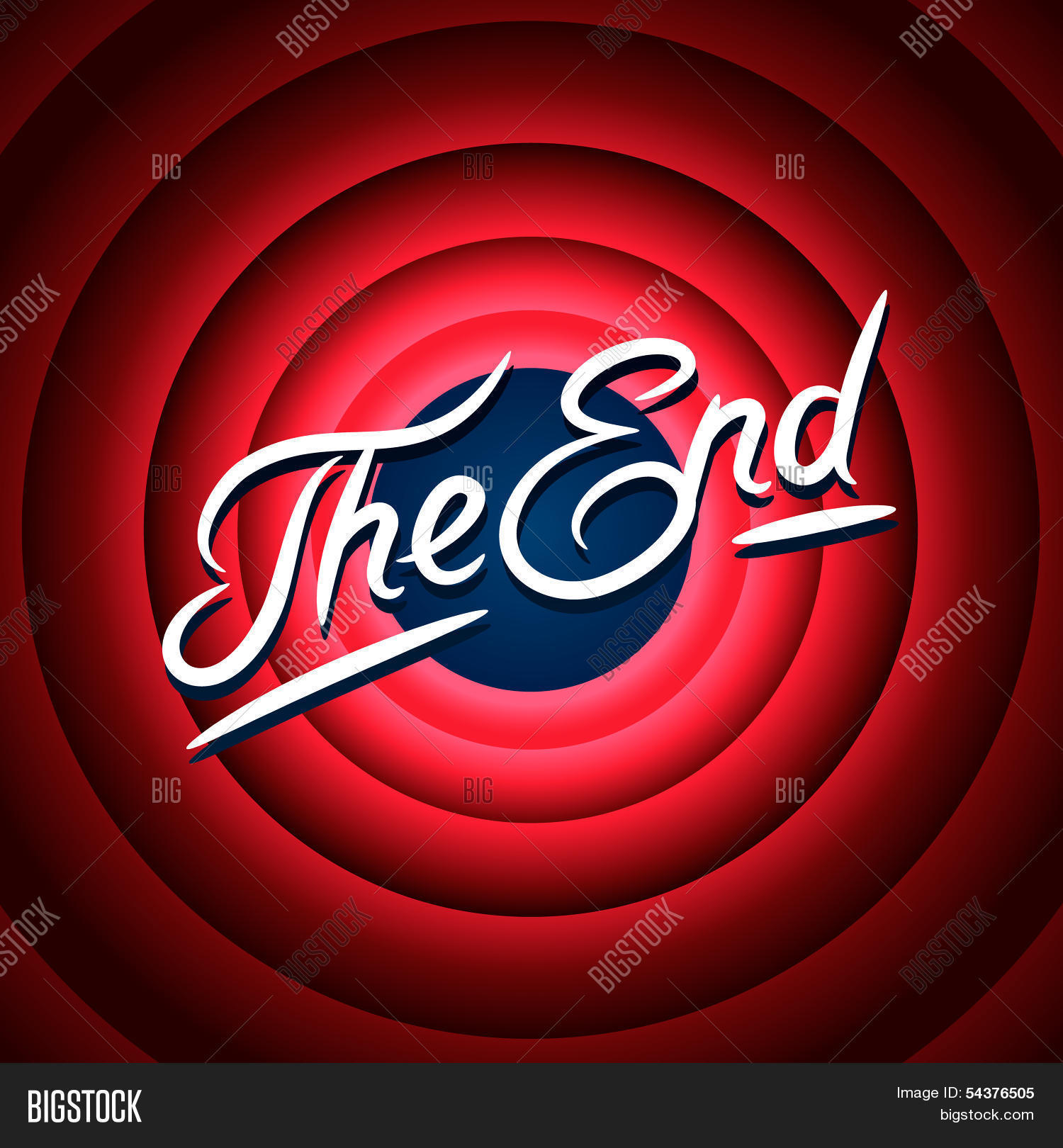 Movie Ending Screen Vector & Photo (Free Trial) | Bigstock