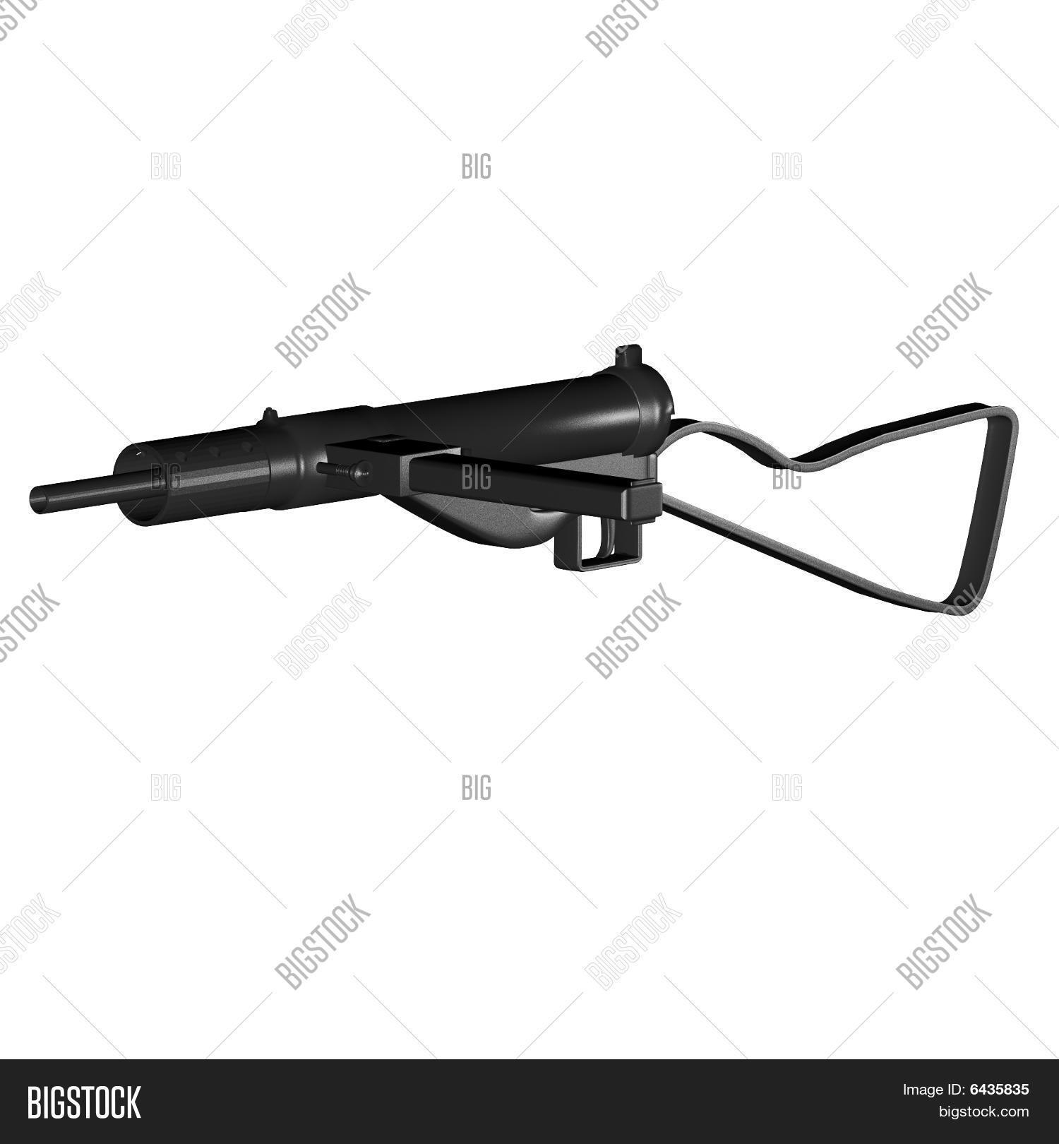 Sten Submachine Gun Image & Photo (Free Trial) | Bigstock