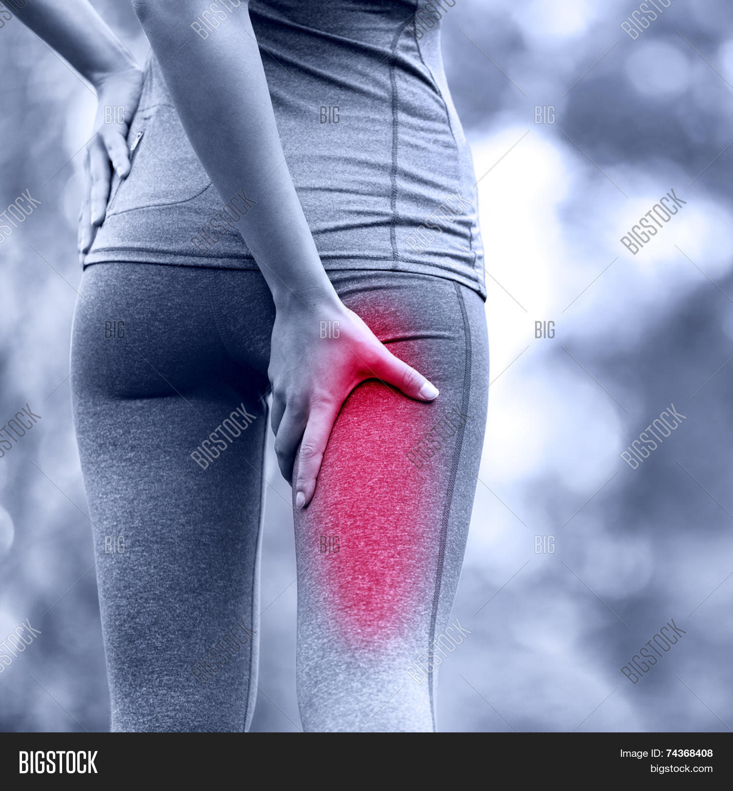 Hamstring Sprain Image & Photo (Free Trial) | Bigstock