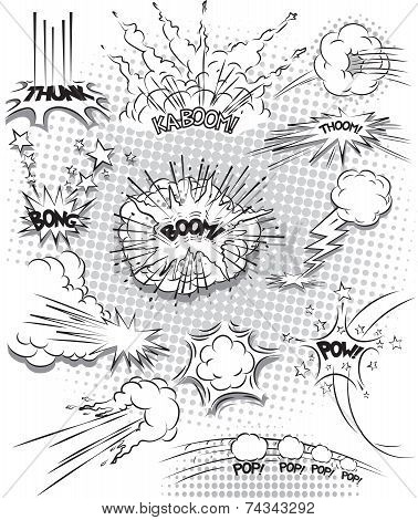 Explosion Bubbles Vector & Photo (Free Trial) | Bigstock