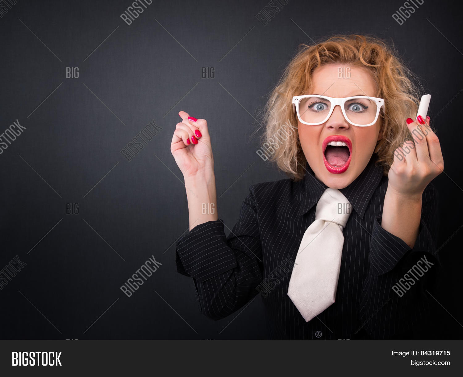 Angry Professor Woman Image & Photo (Free Trial) | Bigstock