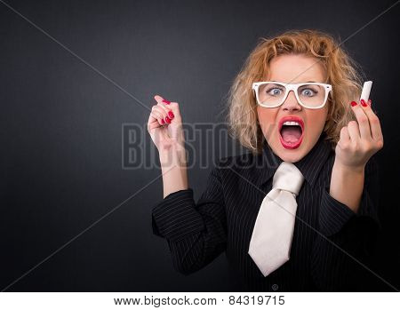 Angry Professor Woman Image & Photo (Free Trial) | Bigstock