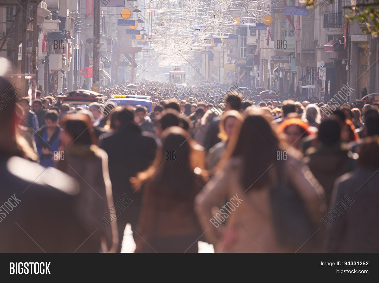 People Crowd Walking Image & Photo (Free Trial) | Bigstock
