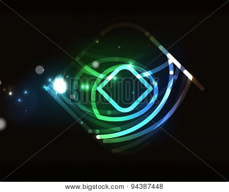 Glowing Elements Vector & Photo (Free Trial) | Bigstock