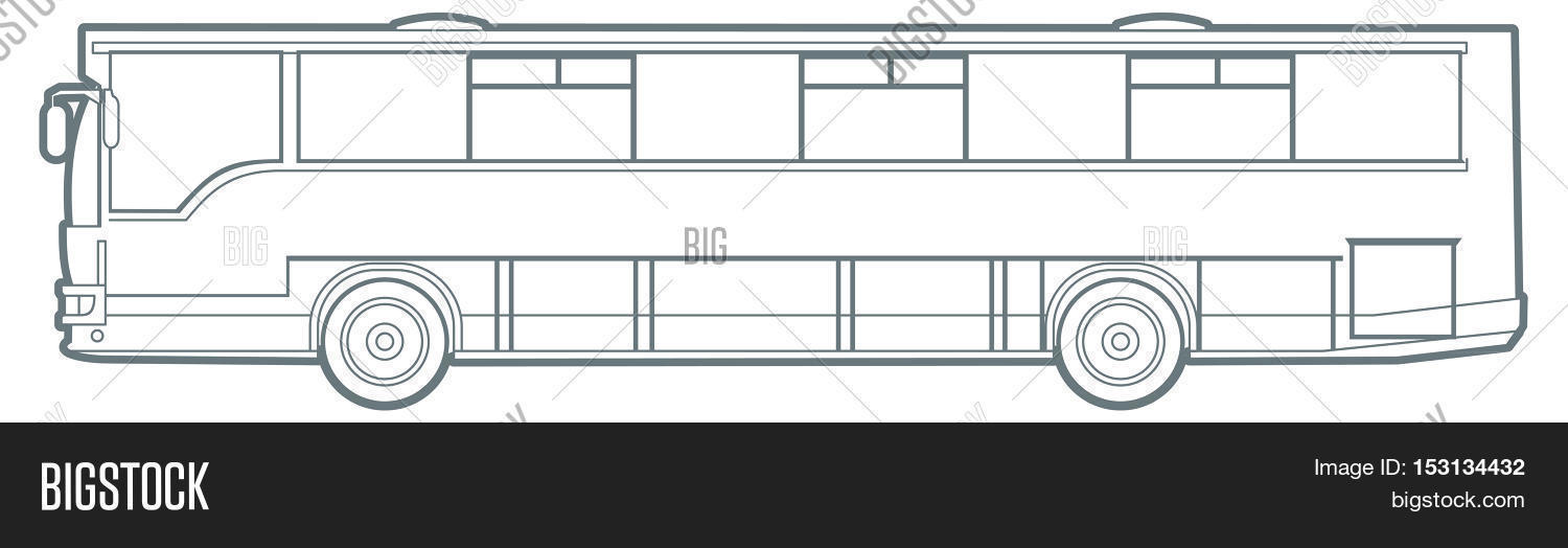 Line City Bus Image & Photo (Free Trial) | Bigstock